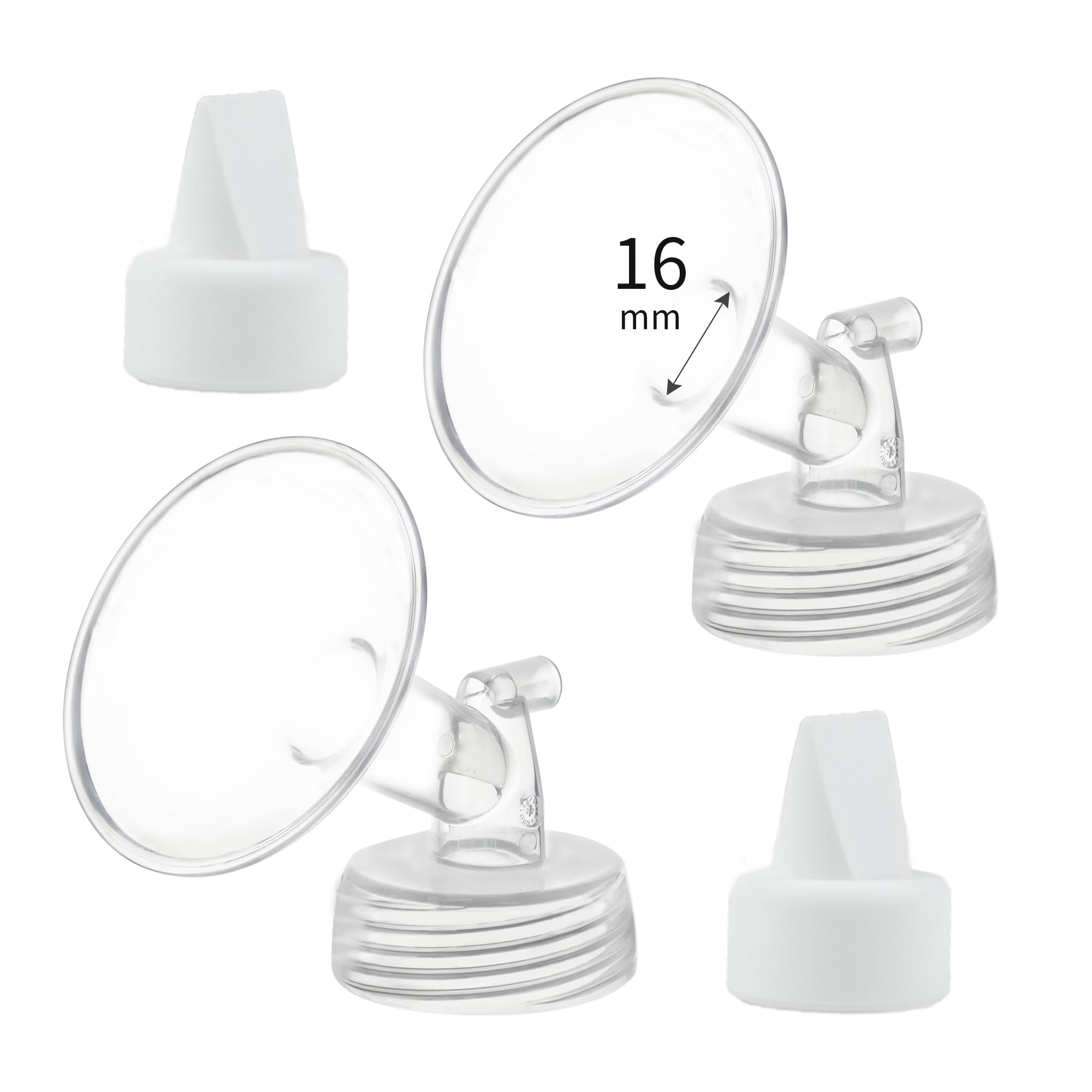 Momstouch 16mm Flange and Duckbill Valve Compatible with Spectra S1 S2 ...