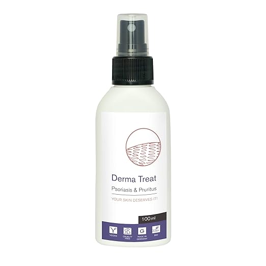 Psoriasis moisturiser & eczema itch spray by DERMA TREAT | 100ml |scaly ...