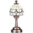 Amazon.com: Mini Dollhouse Tiffany Table lamp, LED Miniature Accent ...