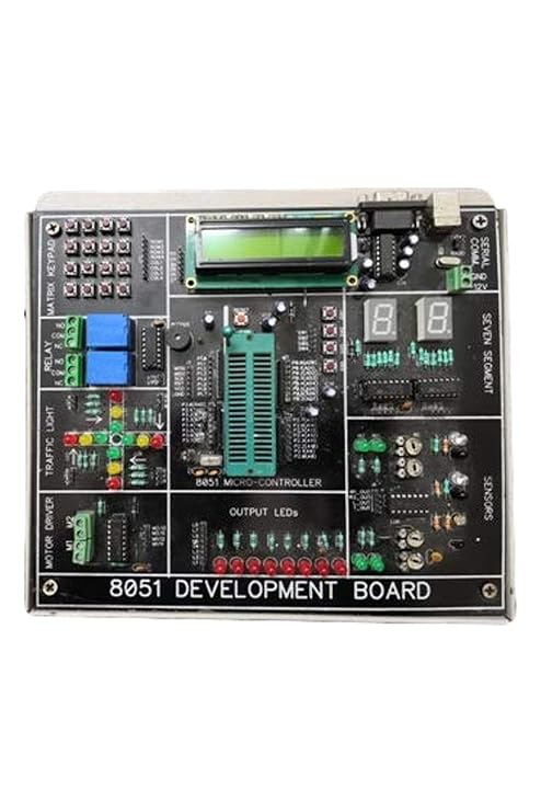Generic 8051 Microcontroller Trainer Kit with 13: Amazon.in: Electronics