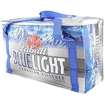 Labatt Blue Light Beer Soft Sided Insulated Cooler Bag: Amazon.co.uk ...