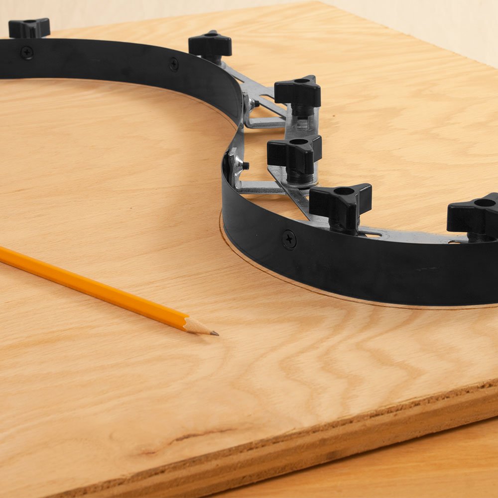 Flexible Steel Curve Template For Transferring Curved Patterns Ideal 