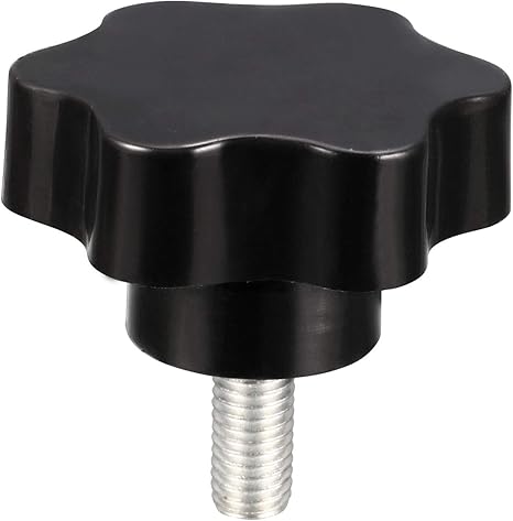 sourcing map vis serrage molette 48mm Dia bouton Hex Prune Poignées M10 ...