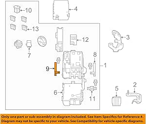 Amazon.com: Genuine Honda 38233-T2A-A01 Multi Block Fuse: Automotive