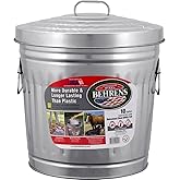 Amazon.com : Behrens BEHRENS-RB20 Composter Steel Trash Can for Garden ...
