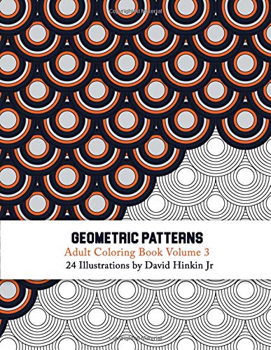 Amazon.com: Geometric Patterns - Adult Coloring Book Vol. 3 (Volume 3 ...