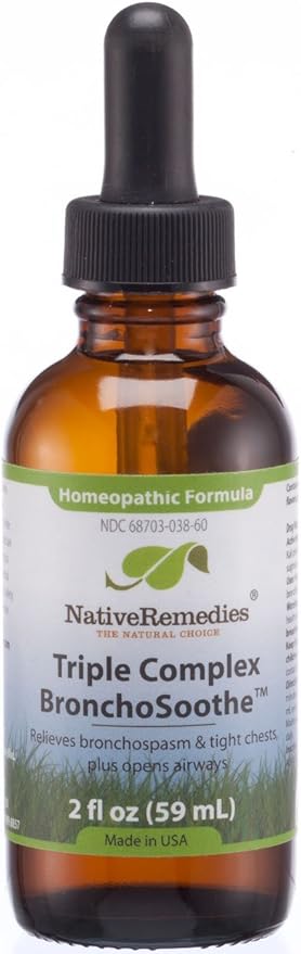 Amazon.com: Native Remedies Triple Complex BronchoSoothe - Natural ...