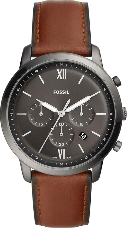 Buy Fossil Analogue Grey Dial Watch at Amazon.in