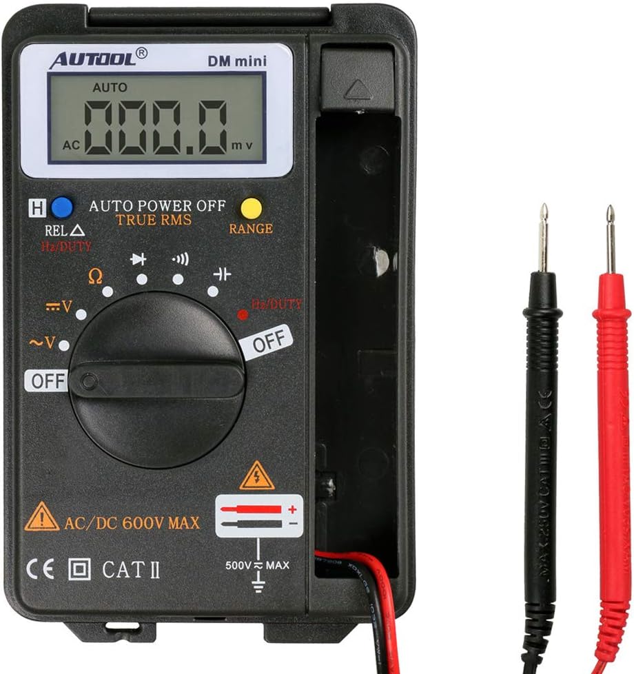 MRCARTOOL DM digital Multimeter Pocket Voltmeter Ammeter Ohmmeter ...
