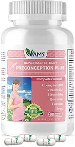 Amazon.com: America Medic & Science Preconception Plus (90 Capsules ...