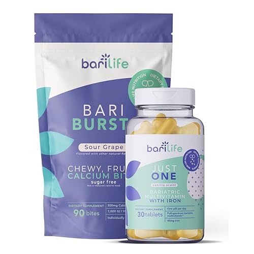 Bari Life Just One, Once Daily Bariatric Multivitamin with Iron (30 ...