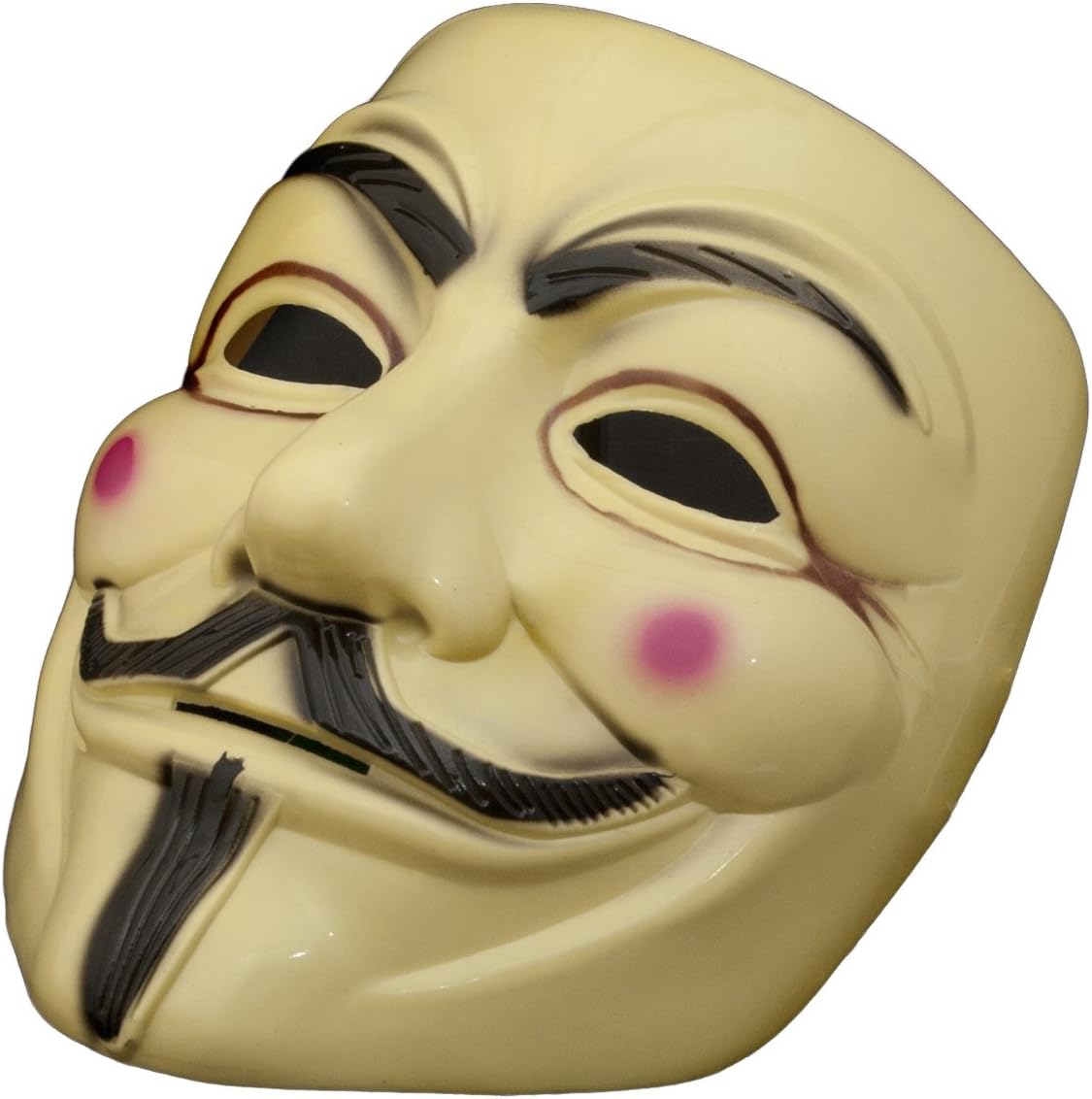 V for Vendetta Mask – Guy Fawkes Mask – Beige – BigaMart