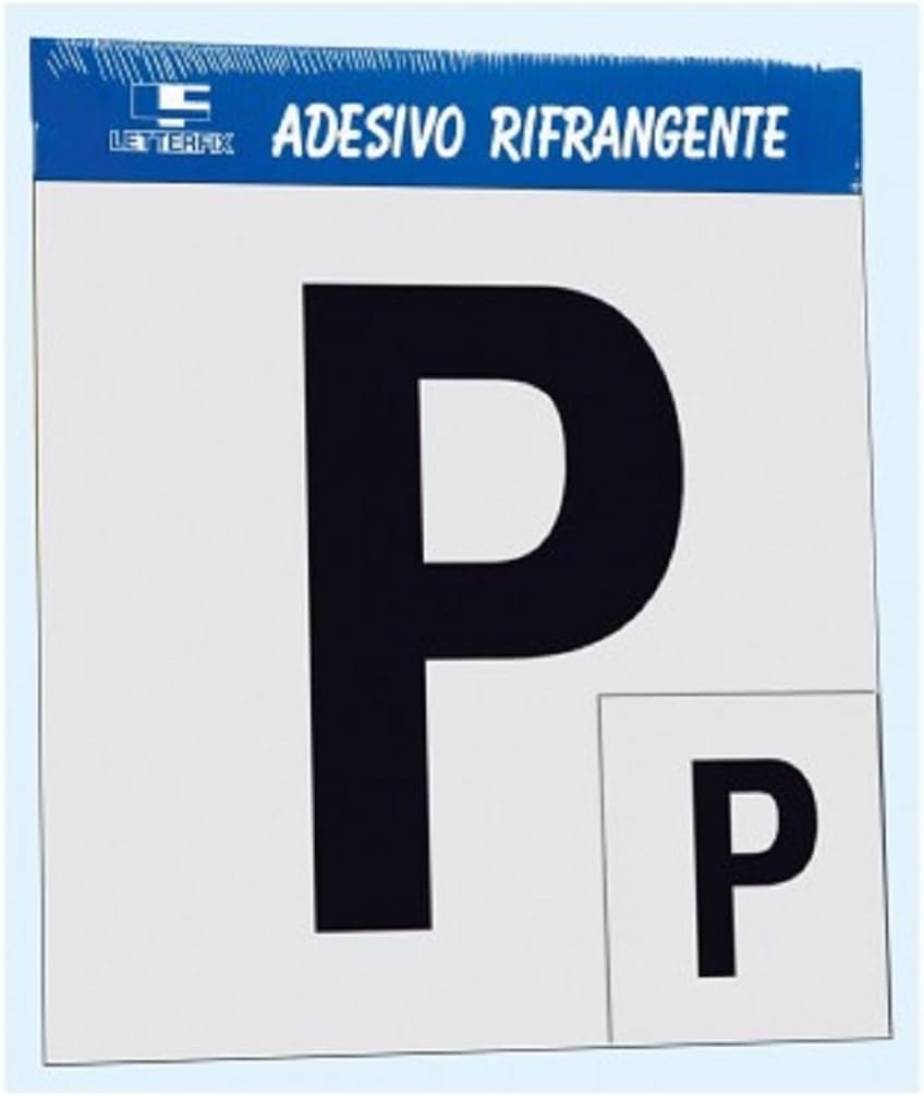 LETERFIX P PRINCIPIANTE ADESIVO RIFRANGENTE: Amazon.it: Elettronica