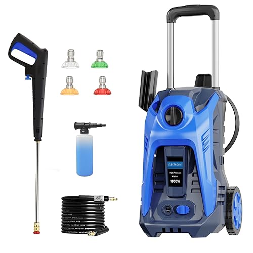 Electric Pressure Washer 4000 PSI 2.6 GPM Power Washer with 25FT Hose ...