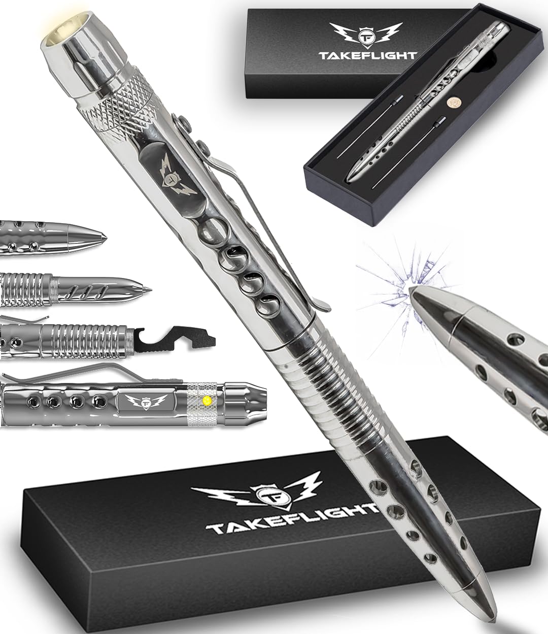 Mua Tactical Pen - Self Defense Pen with Flashlight - Tactical ...
