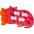Amazon.com: Cat Silicone Ice Cube Tray & Treat Mold - 2 Pack, Perfect ...