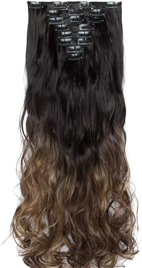 Extension Clip Capelli Ricci Mossi Shatush - 8 Fasce Extensions ...