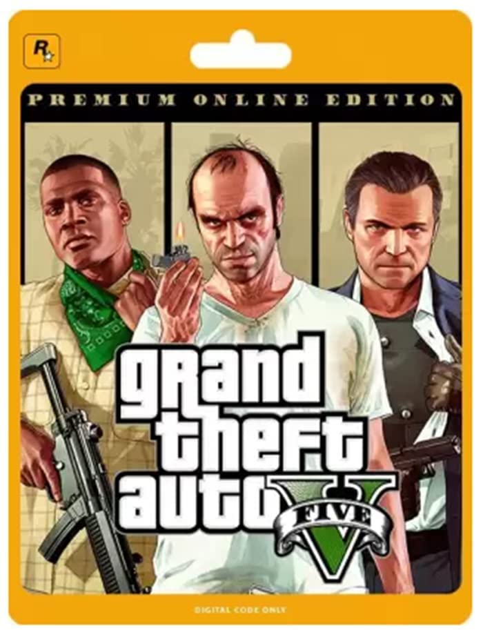 GTA 5 (Premium Edition) PC Game Code - Delivery in 2 Hrs [ Bonus Game ...