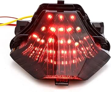 Amazon.com: Fits Yamaha FZ 07 Integrated Tail Lights For FZ07 MT07 YZF ...