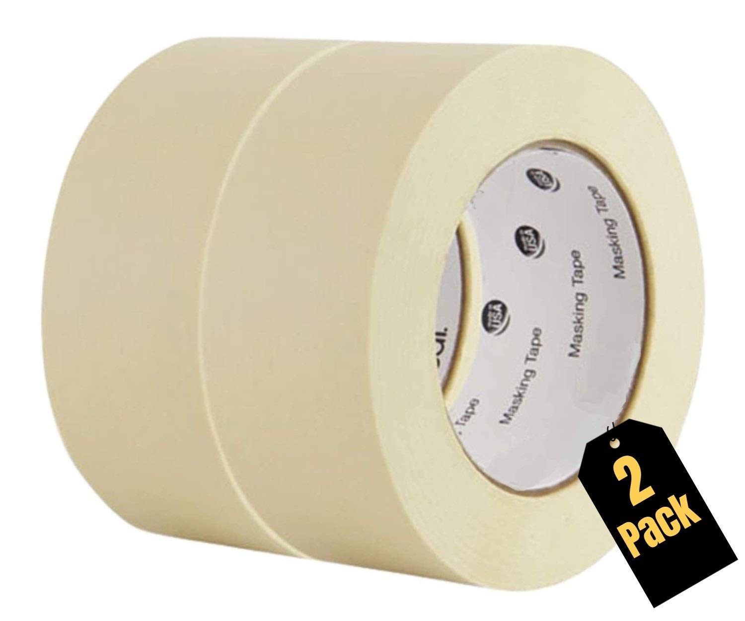 1InTheOffice Masking Tape 2 Inch Wide, General Purpose Masking Tape 2 ...