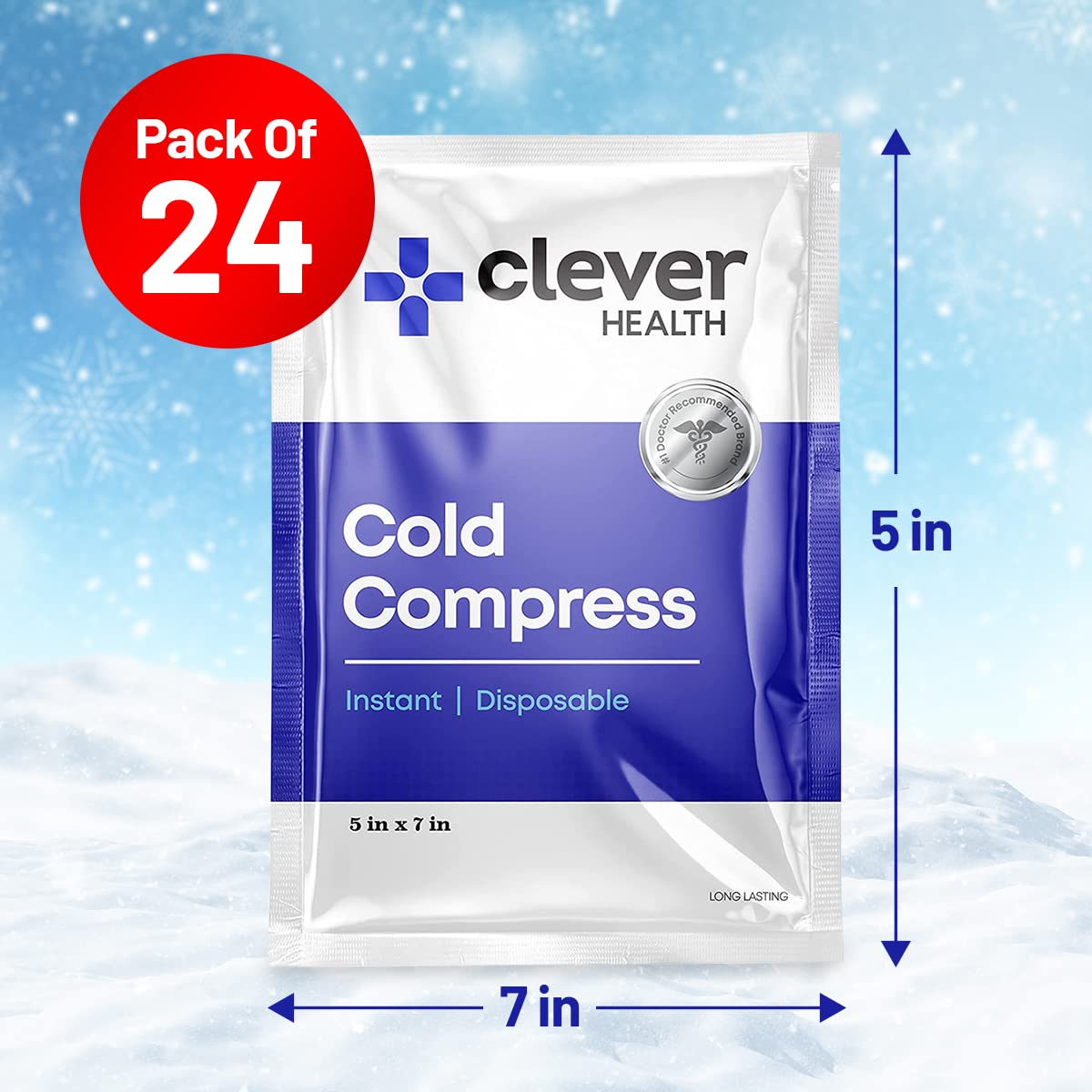 Mua Instant Cold Pack | Disposable Ice Packs - Cold Therapy - for ...