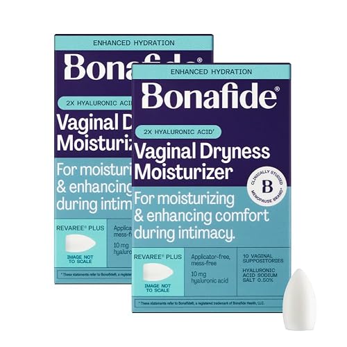 Revaree Plus by Bonafide. Vaginal Moisturizer with 10mg Hyaluronic Acid ...