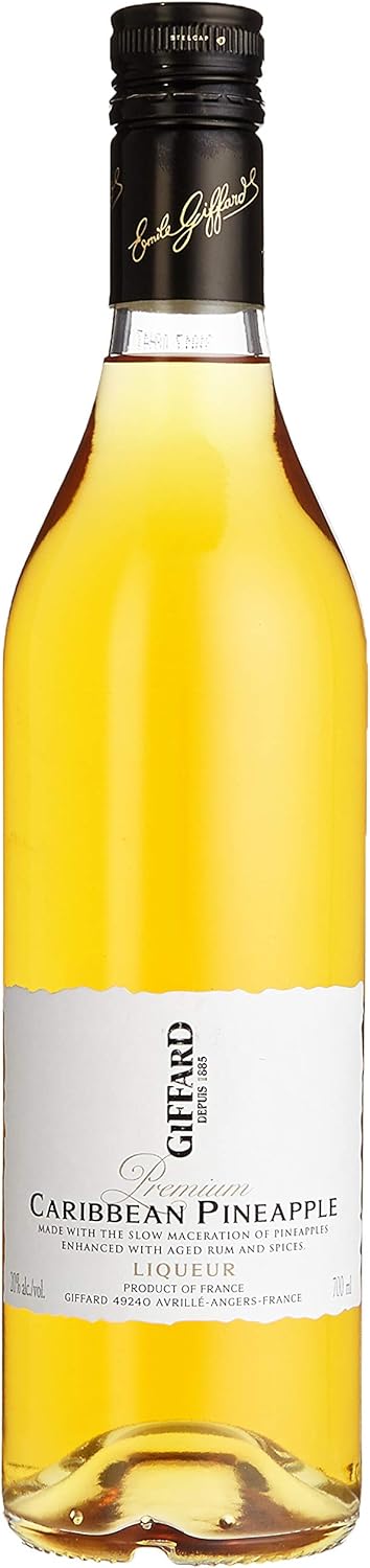 Giffard Caribbean Pineapple (Ananas) Liqueur Liköre (1 x 0.7 l): Amazon ...