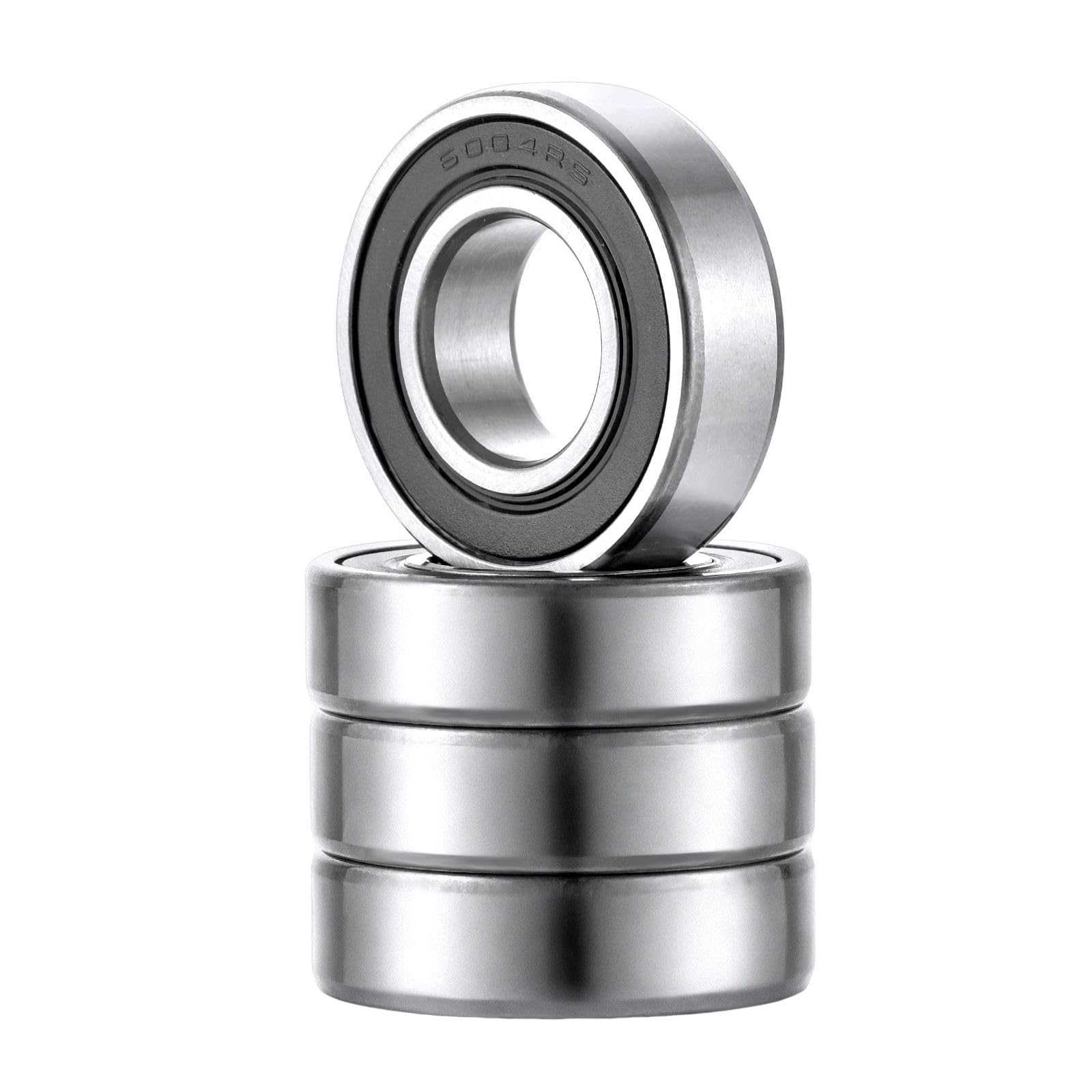 EXERAUO 6004-2RS Bearing 20x42x12mm Sealed Ball Bearings ABEC1 Pre ...