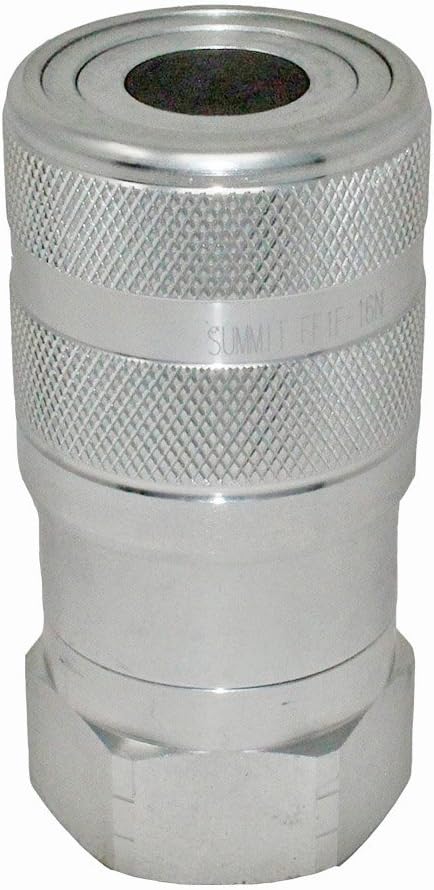 1 Body x 1 SAE Thread Flat Face High Flow Hydraulic Quick Connect ...