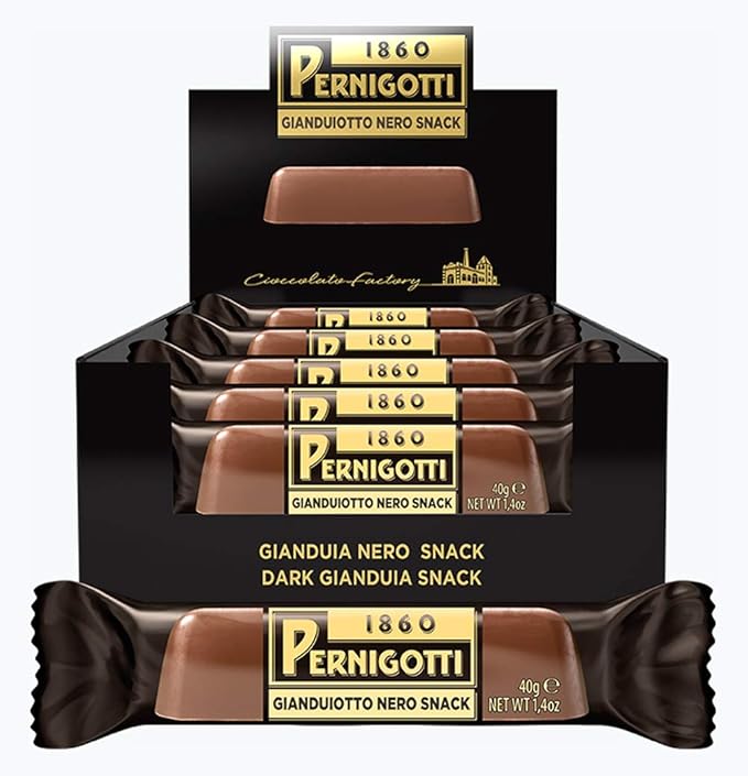 PERNIGOTTI Gianduiotto nero snack 40grx 21 pz: Amazon.it: Alimentari e ...