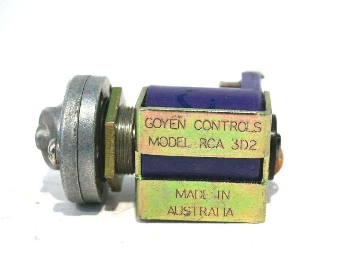 Valves 2 New GOYEN Controls RCA-3D2 Solenoid VALVES RCA3D2 unimaterna ...