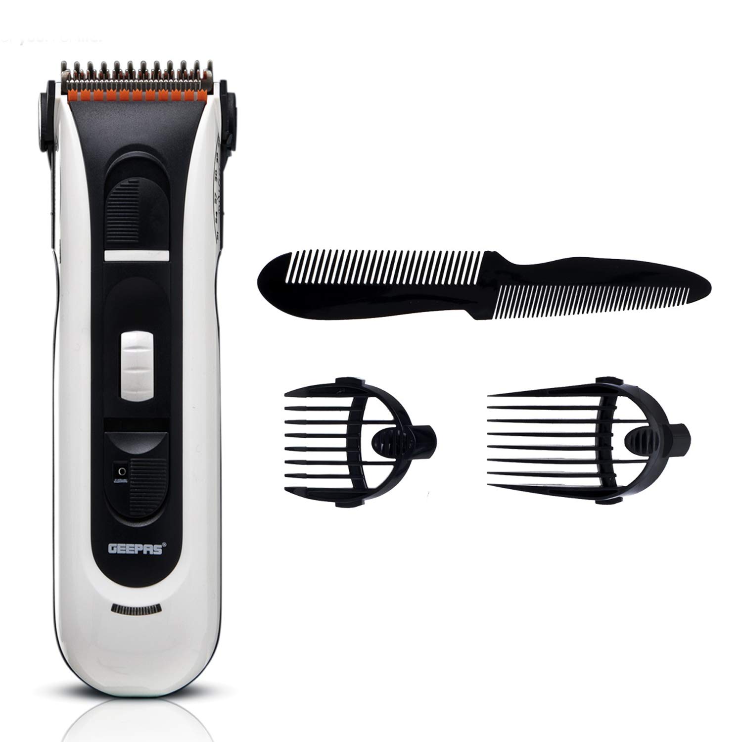 Geepas Men Beard Stubble Trimmer - Professional Cordless Electric ...