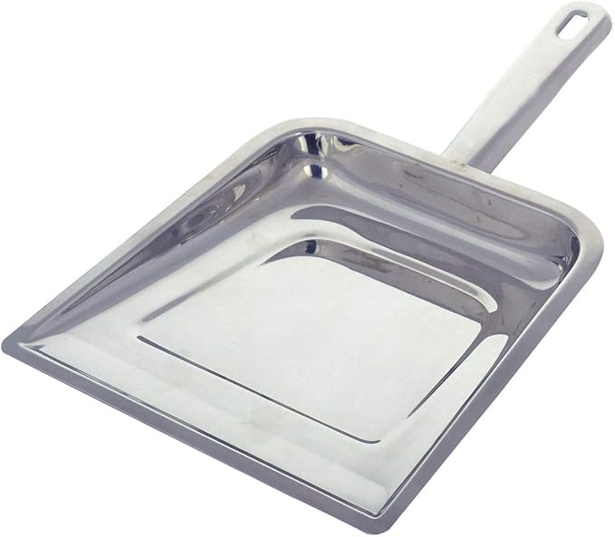 Effigy onlinehub Stainless Steel Dustpan, Supdi Space Saving Dust and ...