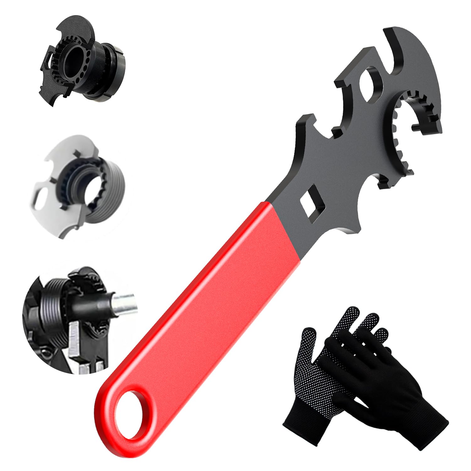 Zieuyend Multi-Function Lock Spanner Wrench & High Carbon Steel Tool ...