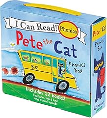Pete the Cat Phonics Box: Includes 12 Mini-Books Featuring Short and ...