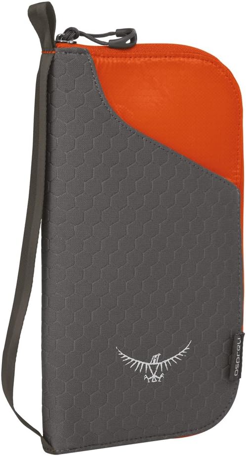 Osprey Document Zip Wallet Wallet grey/orange 2017 purse: Amazon.co.uk ...