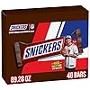 Snickers Full Size Milk Chocolate Candy Bars, 1.86 oz, 48 ct Box for ...