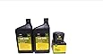 Amazon.com : John Deere 2 Quarts Turf-Gard SAE 10W-30 Oil Plus AM125424 ...