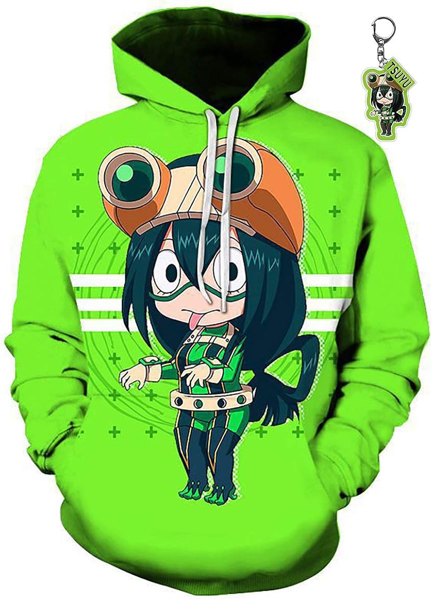 Mha Bnha 3D Hoodie My Hero Academy Hoodie Cosplay Costume Training ...