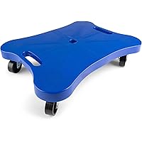 hand2mind Green Indoor Scooter Board with Safety Handles for Kids Ages ...