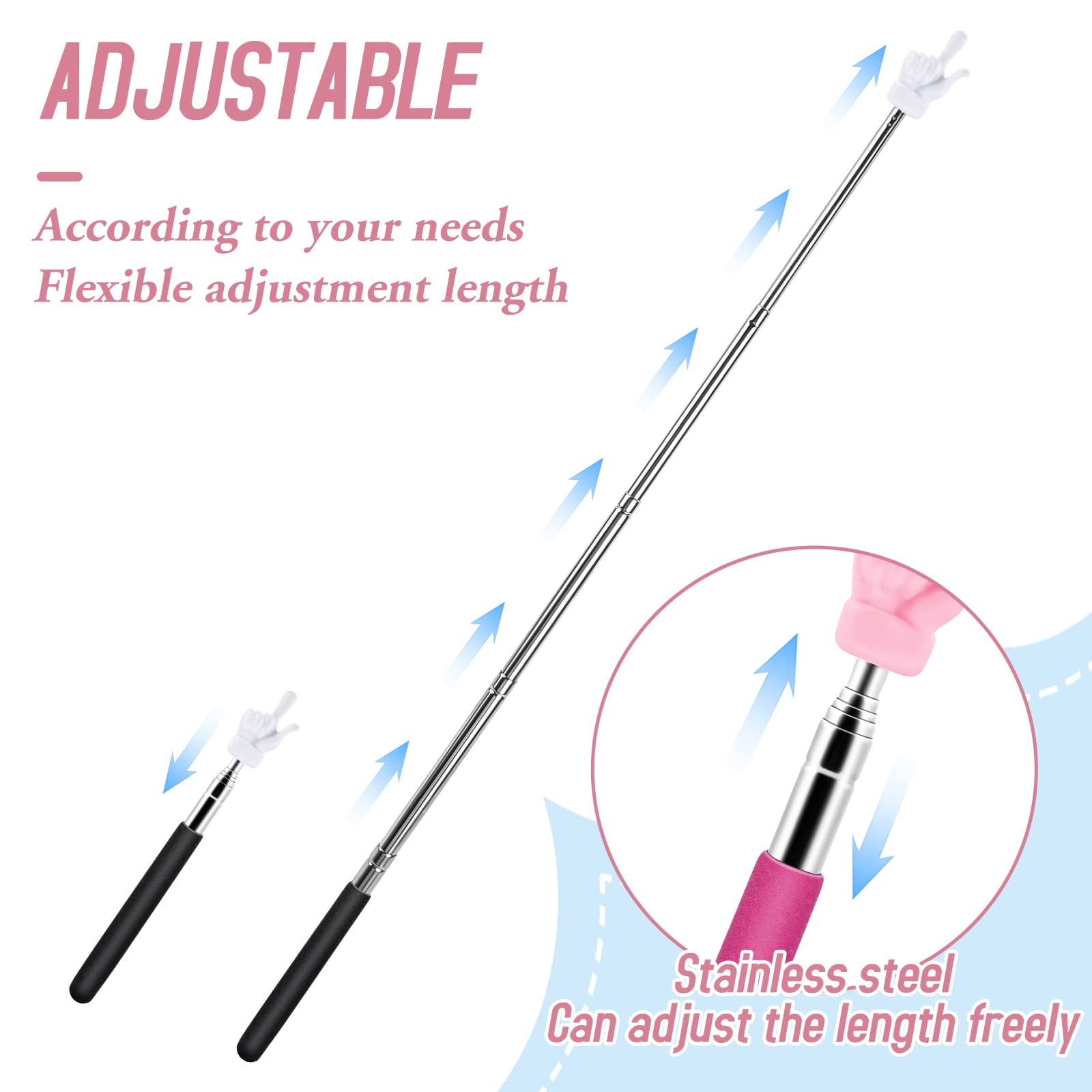 Mua Retractable Pointer Finger,3 Pcs Telescopic Teachers Pointer ...