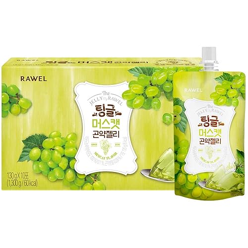 Rawel Thingle Delicious Konjac Jelly 1box (130g x 10packs) / Sugar Free ...
