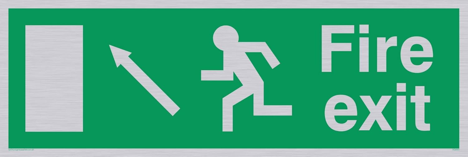 Fire Exit – Safety Sign – BigaMart