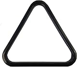 2 1/4"" INCH (57mm) 15 Ball BLACK Plastic AMERICAN POOL Triangle - 8 ...