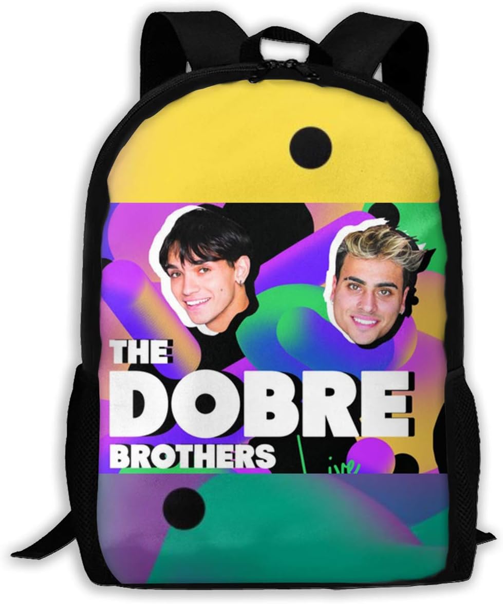Amazon.com: GMGMJY Dobre Brothers Backpack Large Capacity Bag 3D ...