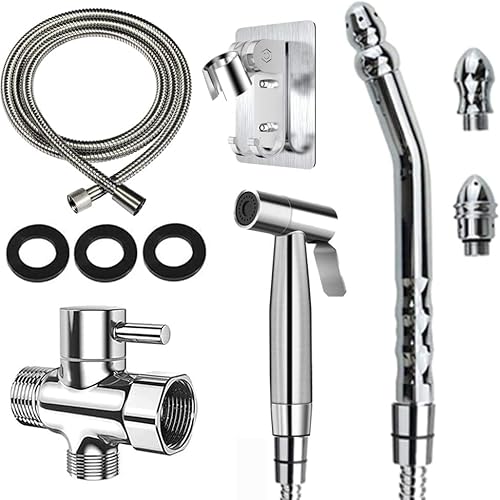 Shower Enema Kit,Shower Douche for Men/Women,Enema Shower Attachment W ...