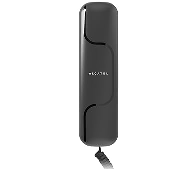 Alcatel T-06 Home & Business Wall Mount Corded Landline Phone-Black ...