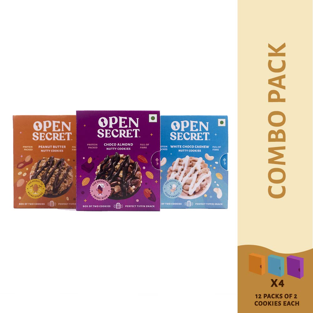 OPEN SECRET - Perfect Healthy Snacks | Cookies with No Added Maida ...