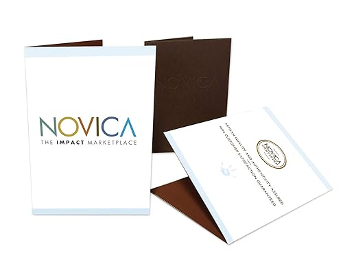 Novica Logo NOVICA Artisan Handmade Sterling Silver Wrap Bracelet
