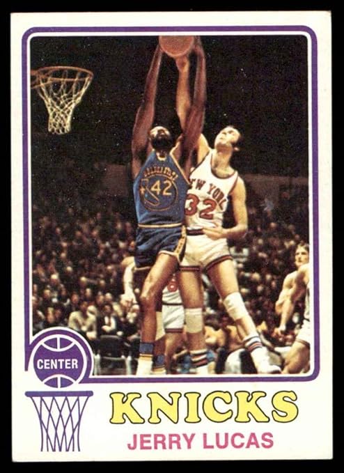 Amazon.com: 1973 Topps # 125 Jerry Lucas New York Knicks (Basketball ...